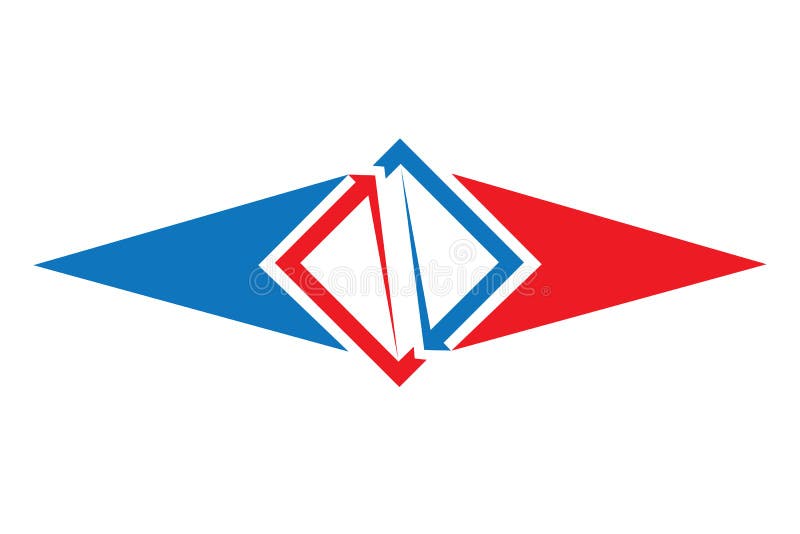 Square Symbol with Pointer. Vector- Stock Vector - Illustration of logo ...