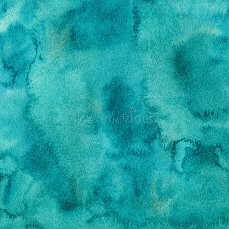 Square Teal Watercolor Background Stock Illustration - Illustration of ...