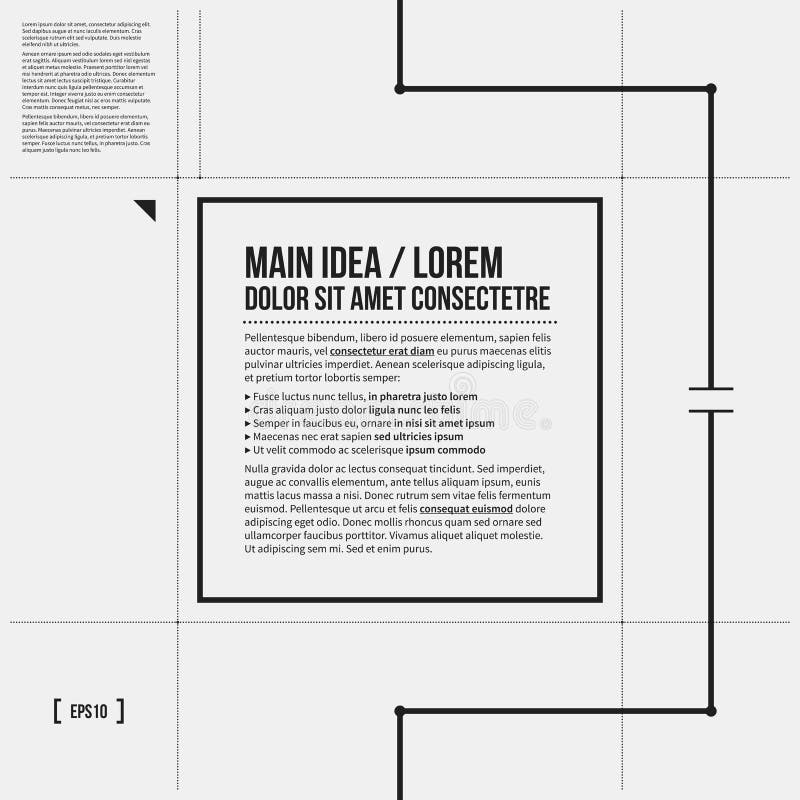 Text Frame Template Draft Style Stock Illustrations – 86 Text Frame ...