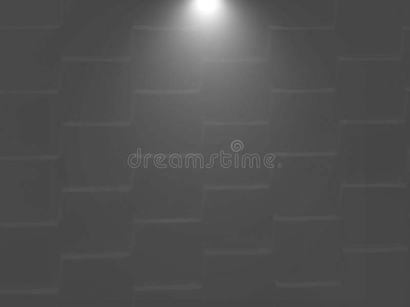 Square Textures on the Wall with Lighting Stock Photo - Image of lamp ...