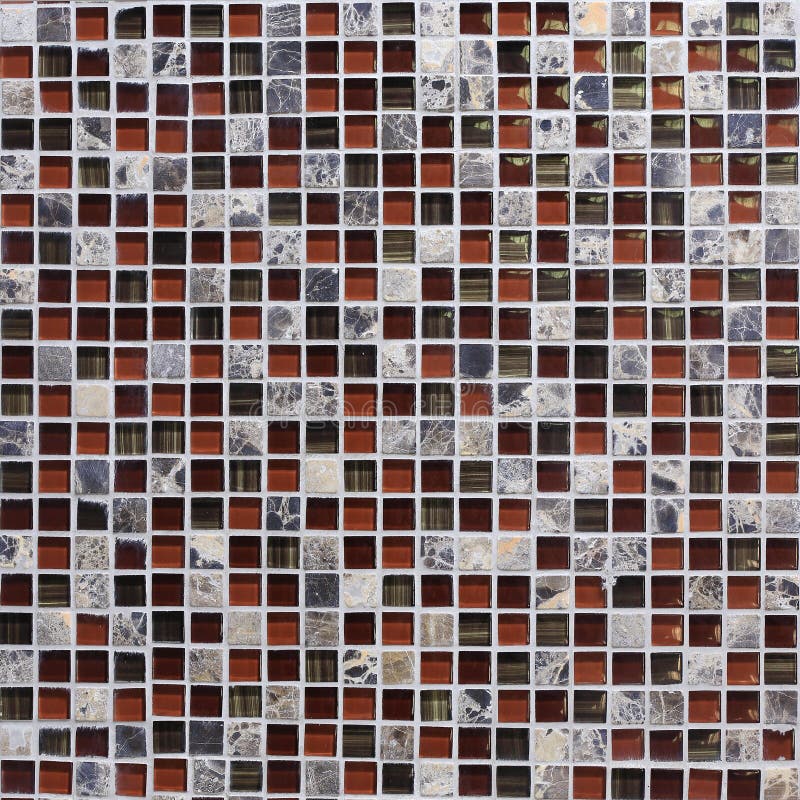 Square Tile Ornamental Wall and Floor Stock Photo - Image of closeup ...