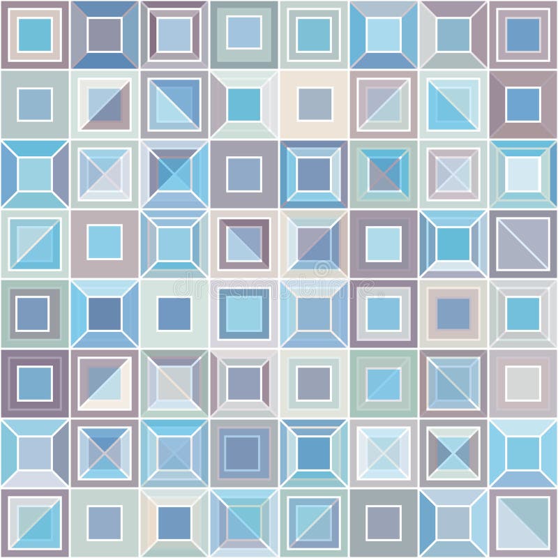 Square tiles pattern stock vector. Illustration of vector - 55761646