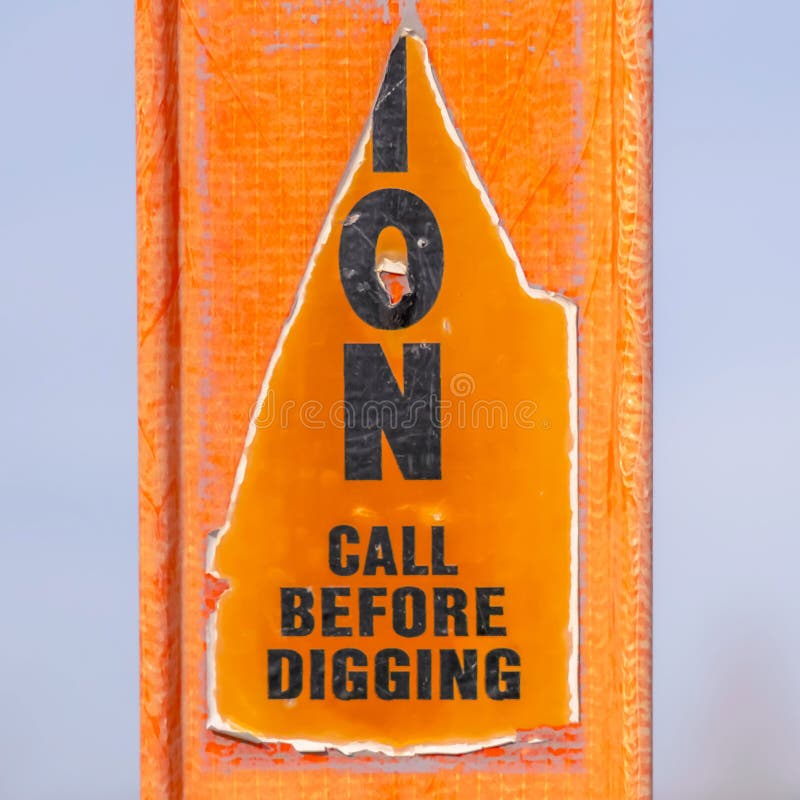 528 Caution Digging Sign Stock Photos - Free & Royalty-Free Stock ...