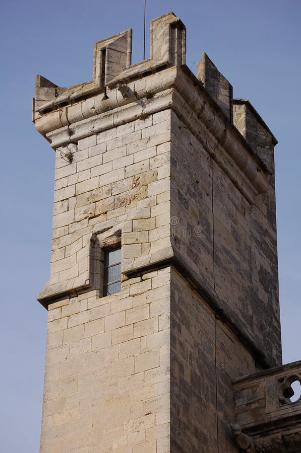 Square tower stock image. Image of square, ancient, roof - 1072163