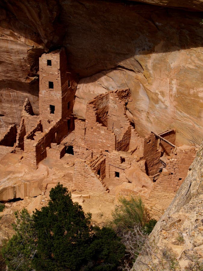 Square Tower of Medieval Castle Stock Image - Image of architecture ...