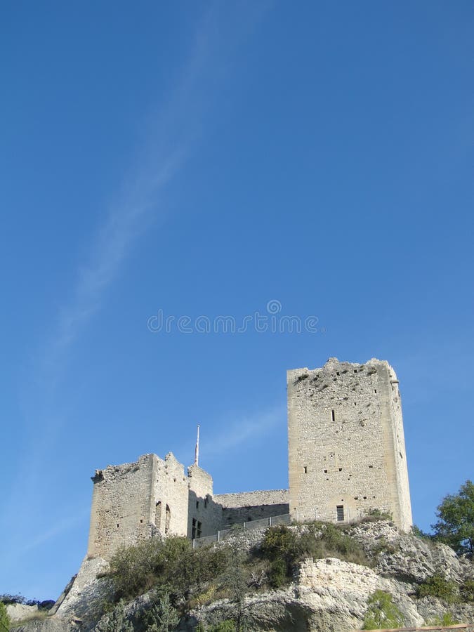 Square Towers of the Citadel Stock Photo - Image of stone, buildings ...