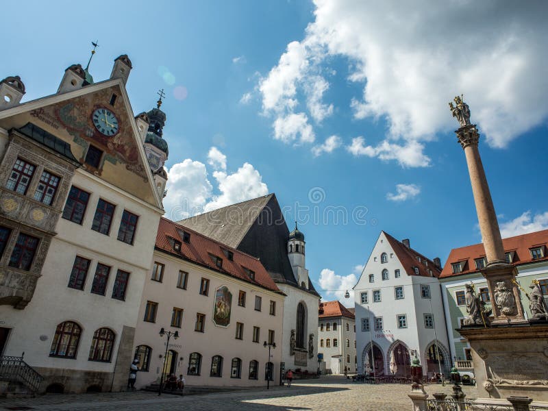 Freising editorial photo. Image of ricoh, germany, town - 157382966