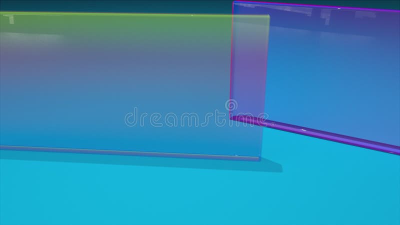 Square Translucent Glass Blocks Stock Footage - Video of reflection ...