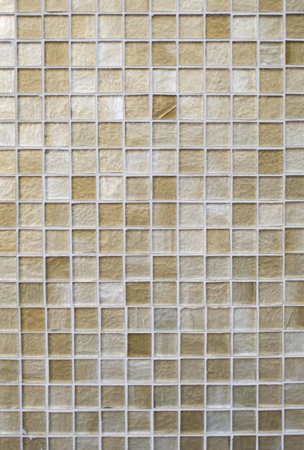 Square Transparent Glass Slabs Cladding on Wall Closeup Stock Photo ...