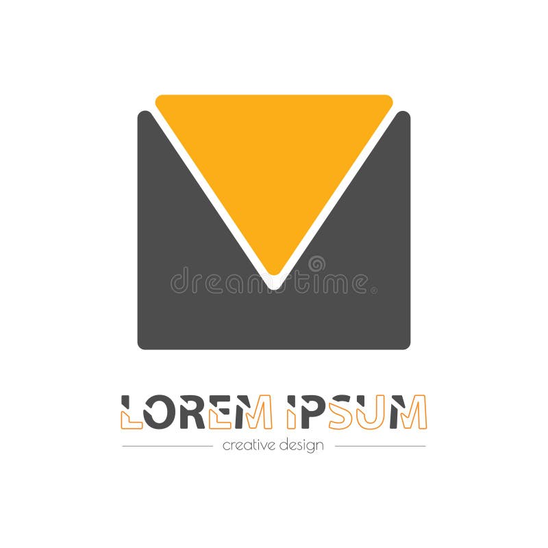 Square, Triangle and Strip are Divided into Parts. Geometric Template ...