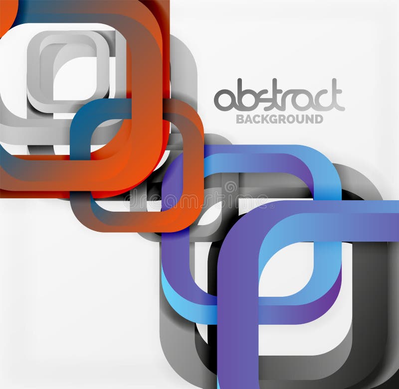 Square vector background stock vector. Illustration of business - 95765416