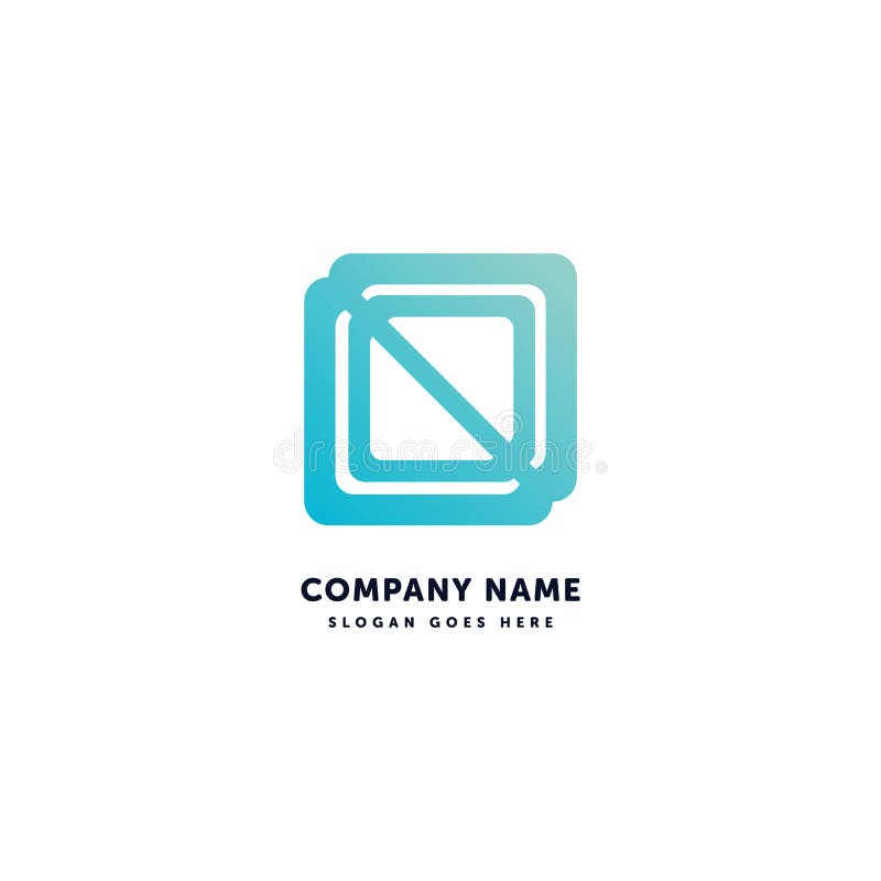Square Vector Logo. Creative Abstract Icon Mark Design Template Stock ...