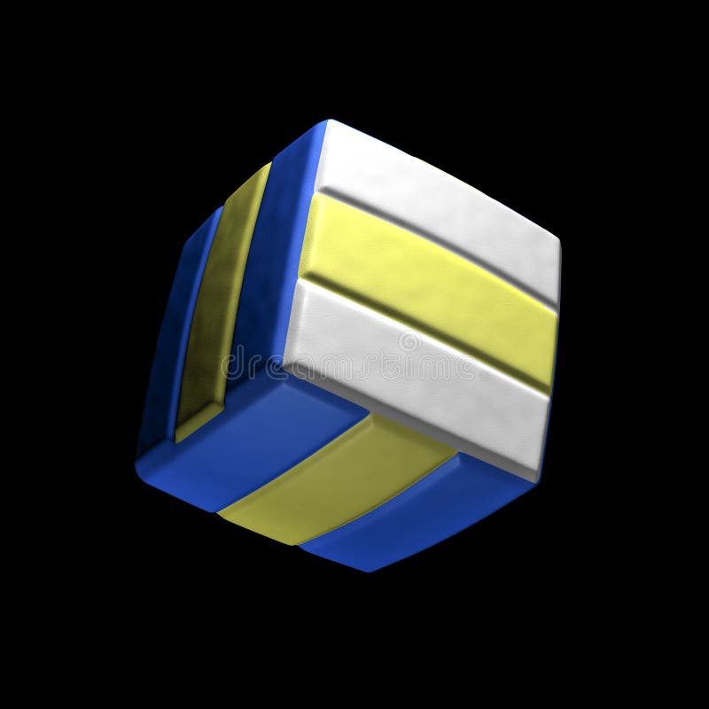 Volleyball Icon, Cartoon Style Stock Vector - Illustration of object ...