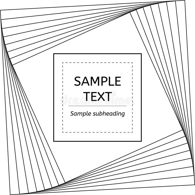 Square Vortex Card Banner Stock Illustrations – 80 Square Vortex Card ...