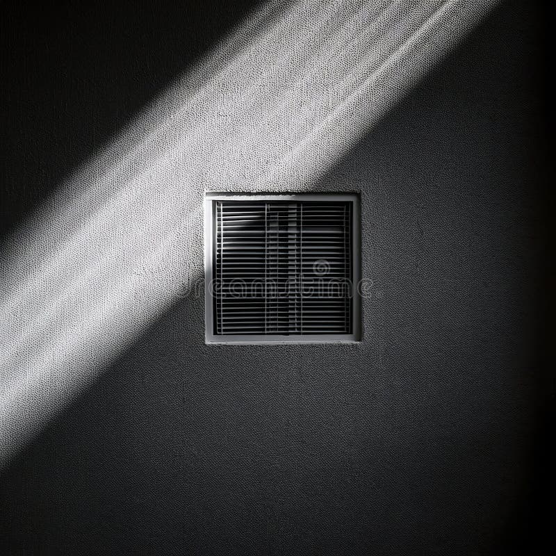 Square Wall Vent in Textured Surface Stock Illustration - Illustration ...