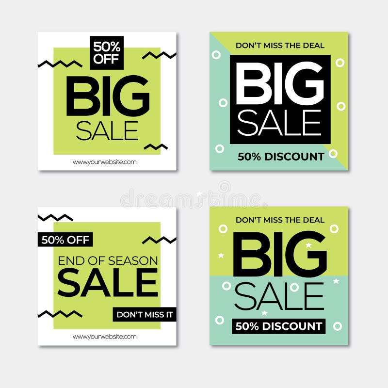 Square web banner sale stock vector. Illustration of luxury - 148382625