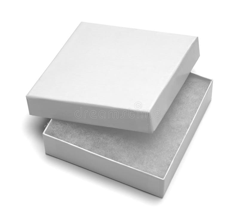 Square White Box stock image. Image of isolated, giftwrap - 41043147