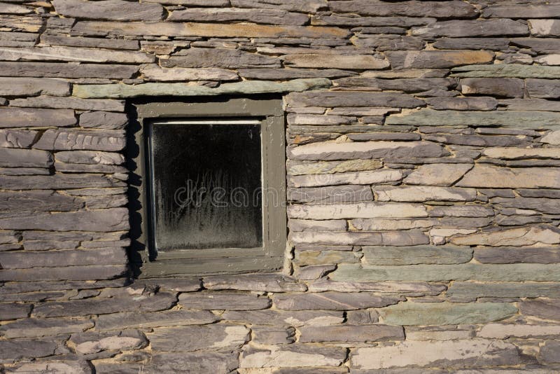 Square Window in Historic Wall Stock Photo - Image of rock, rocks: 83495306