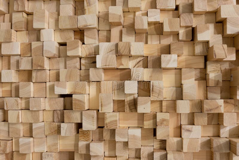 Square Wooden Bars Background Stock Photo - Image of material, bark ...
