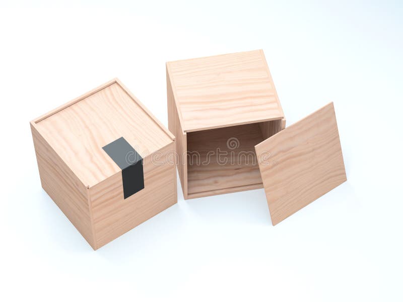 Square Wooden Frame of Pile Tree Cross Section Logs Isolated on White ...