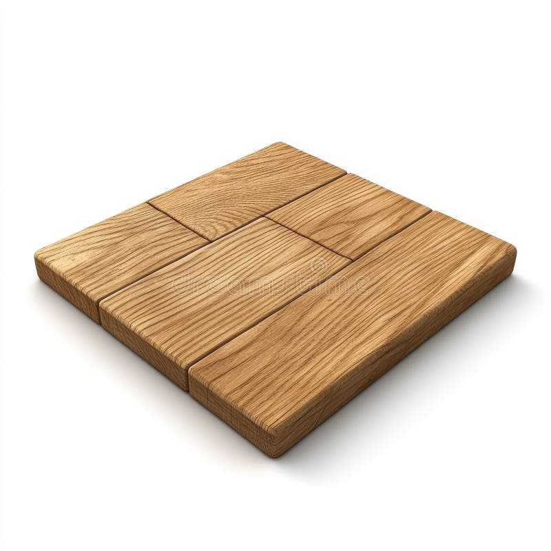 Square Wooden Block Puzzle, Natural Light Brown Wood Texture Stock ...