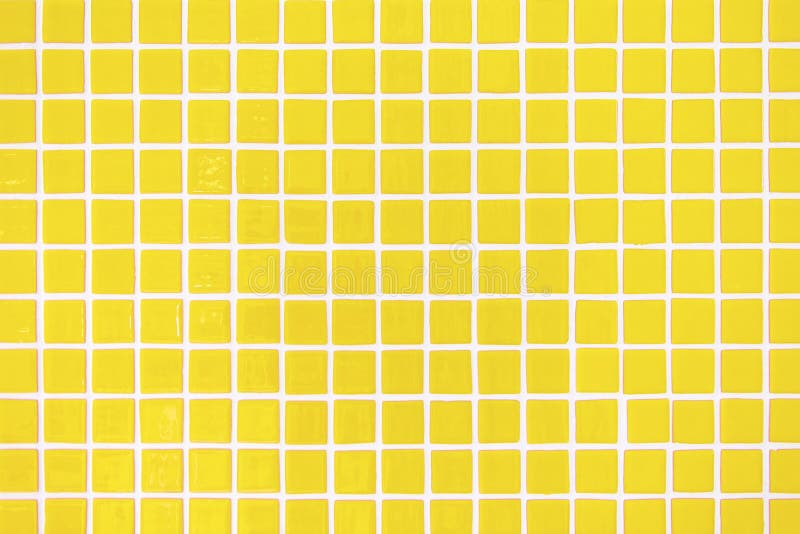 Square Yellow Ceramic Tiles Texture Background Pattern Stock Photo ...