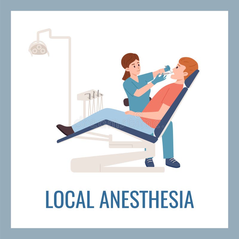 Local Anesthesia Stock Illustrations – 250 Local Anesthesia Stock ...