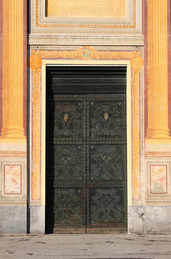 Baroque Front Gate Entrance Portal Door at Stift Herzogenburg Monastery ...