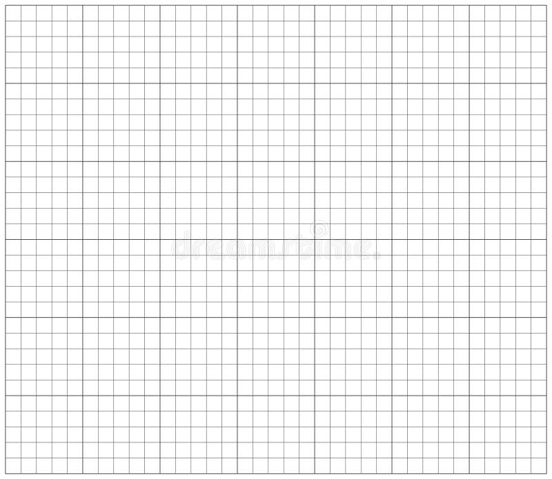 Squared Black Grid Paper. Mathematics Pattern. Notebook Sheet Blank ...