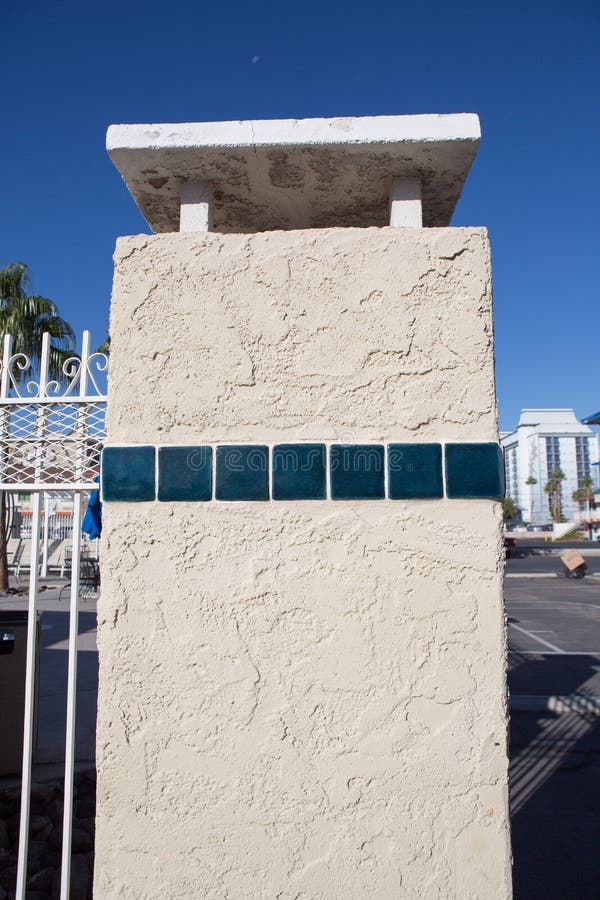 Squared column detail stock photo. Image of exterior - 81801890