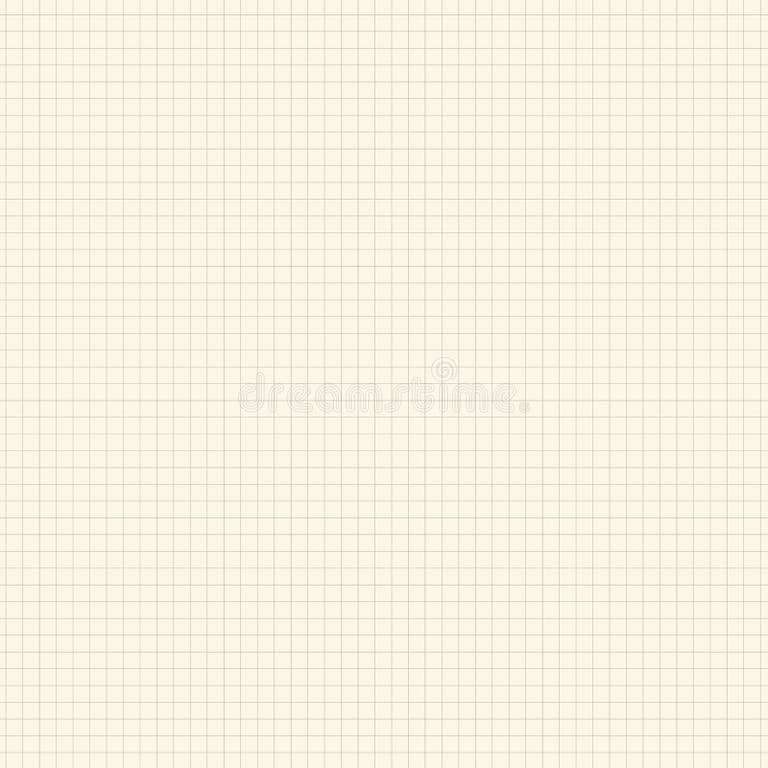 Squared, Grid Yellow Maths Paper. Background for School. Stock Vector ...