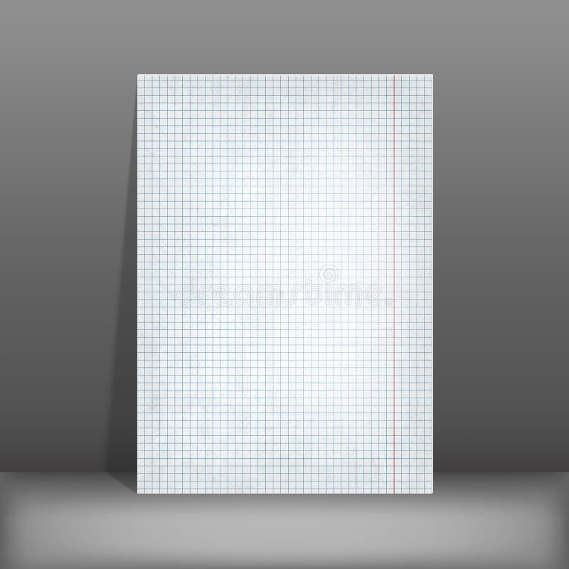 Squared Paper Blank Design Sheet A4 Stock Illustrations – 49 Squared ...