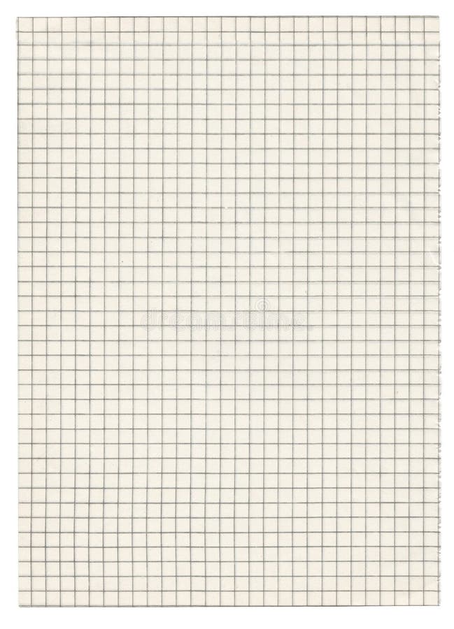 XXL Size Piece of Old Squared Paper Stock Image - Image of stain ...