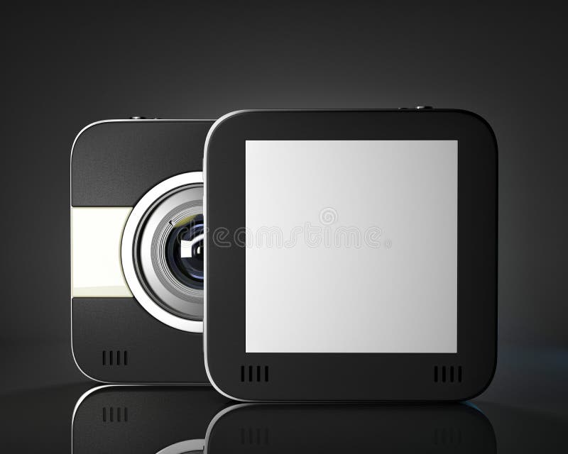 Squared Photo Camera with Empty Space for Your Picture or Text Stock ...