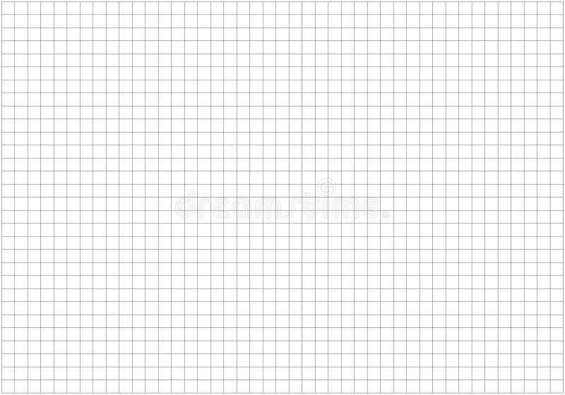 Squared Wide Black Grid Paper. Mathematics Pattern. Notebook Sheet ...