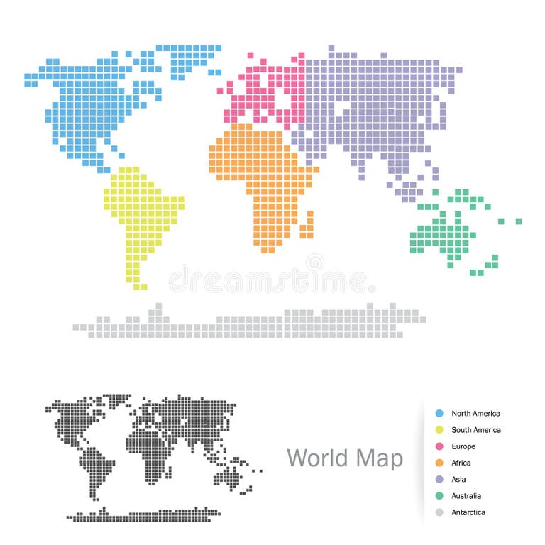 Squared World Map Vector Stock Illustrations – 161 Squared World Map Vector Stock Illustrations ...