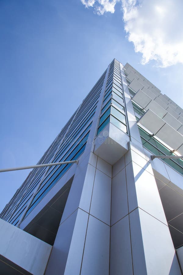 Squares on Building stock image. Image of looking, glass - 30506129