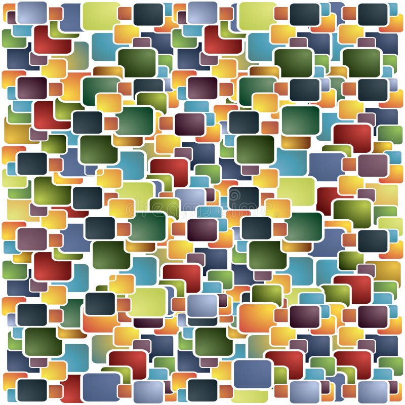Squares Color Background. Vector Illustration Template for Flat Design ...