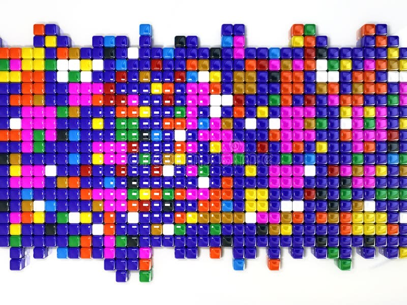 Squares With Different Colors Picture. Image: 5421739