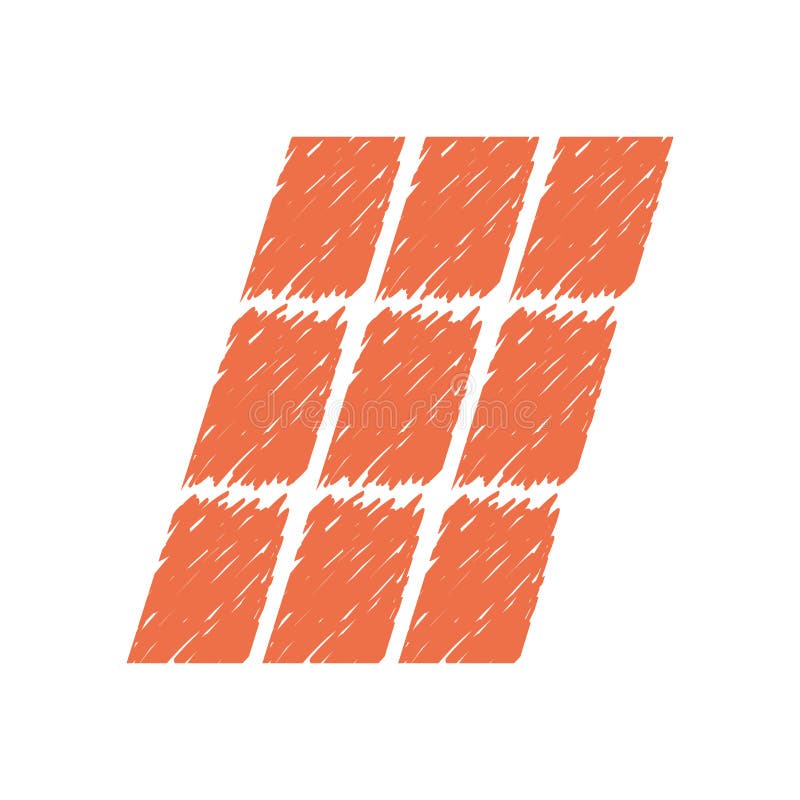 Squares Geometric Shape Brush Stroke Stock Vector - Illustration of ...