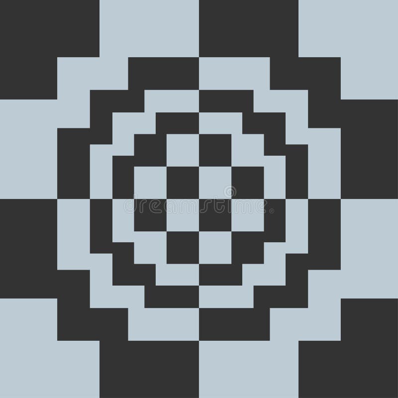 Squares and Geometric Shapes Pattern Stock Illustration - Illustration ...