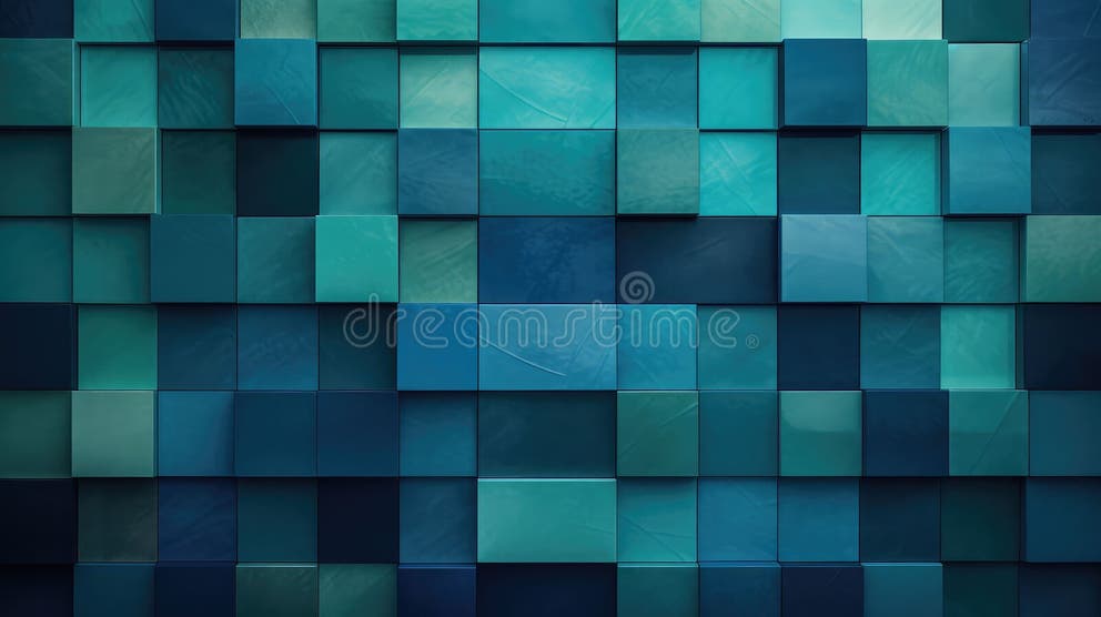 Squares Geometric Texture Background Stock Illustration - Illustration ...