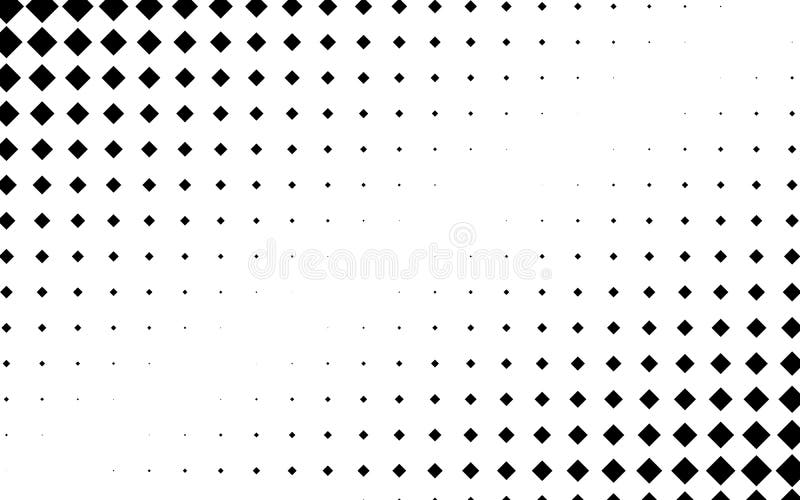 Squares Halftone Geometric Background Pattern and Texture Vector ...