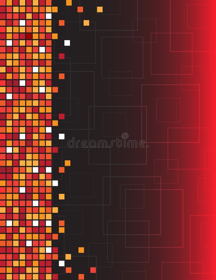 Squares mosaic texture stock vector. Illustration of abstract - 7834366