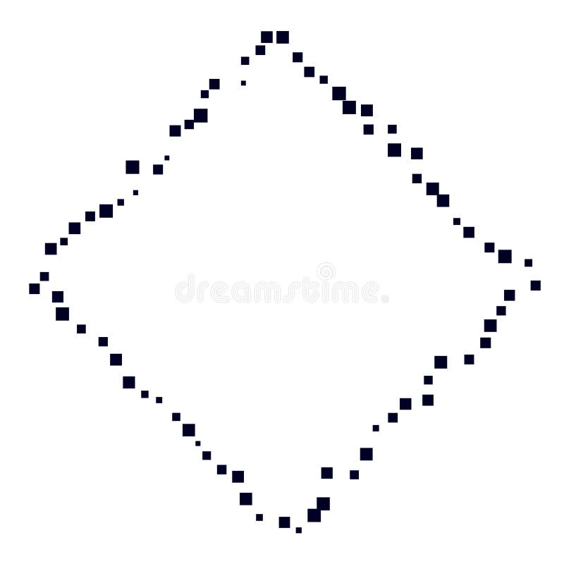 Squares Random, Scattered Shapes Element Stock Vector - Illustration of ...