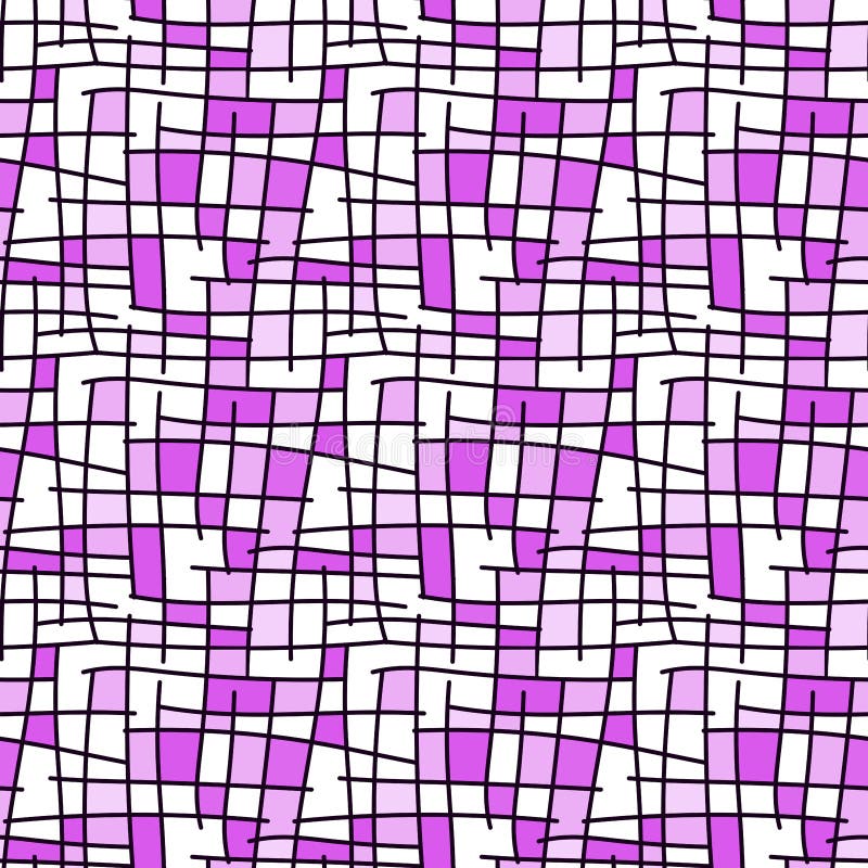 Squares Tiles Seamless Background Stock Illustration - Illustration of ...