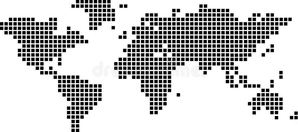 Squares World Map Stock Illustrations – 1,356 Squares World Map Stock ...