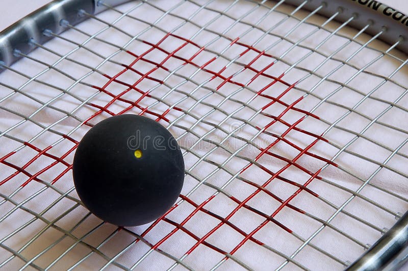 Squash ball stock image. Image of rubber, leisure, equipment - 6521987