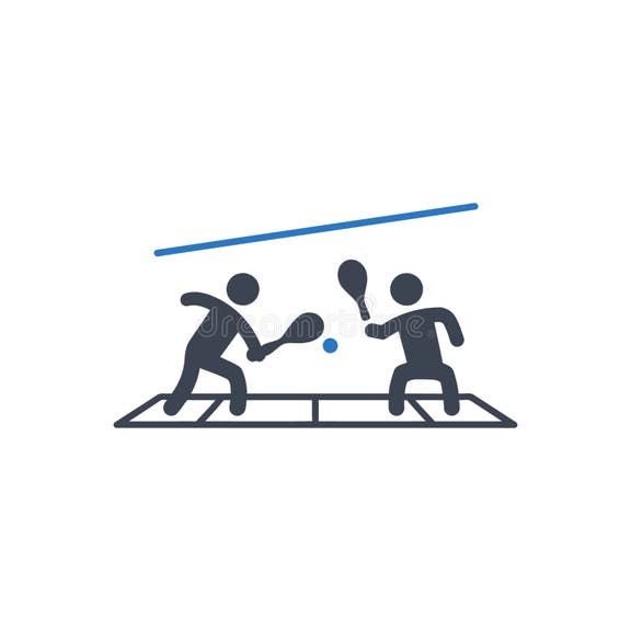 Squash Match Icon stock vector. Illustration of action - 374473981