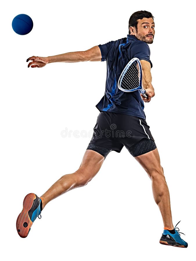 Squash Player Silhouette Stock Photos - Free & Royalty-Free Stock ...
